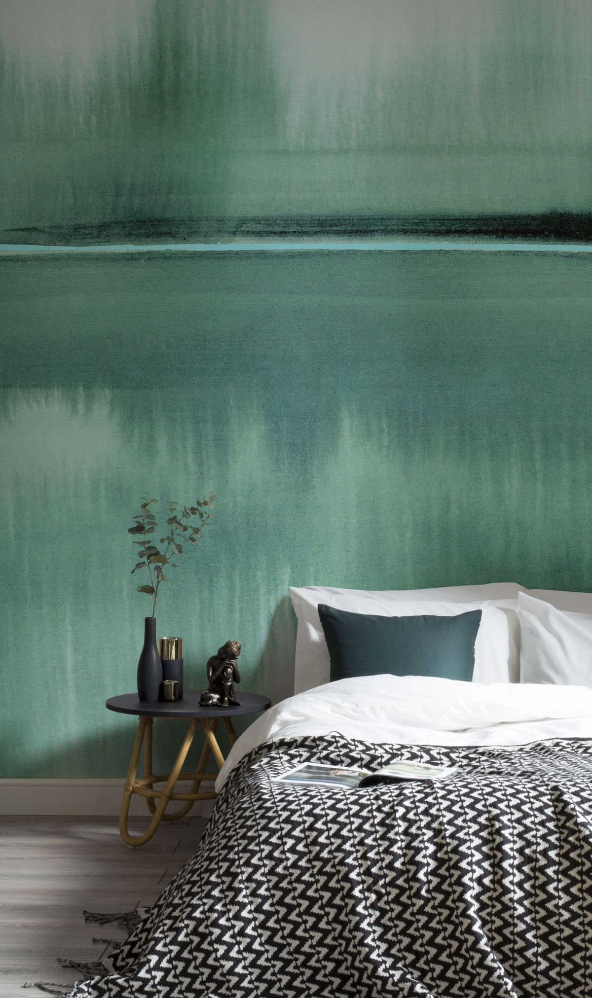 Colores verdes para paredes y cómo combinar con otros tonos