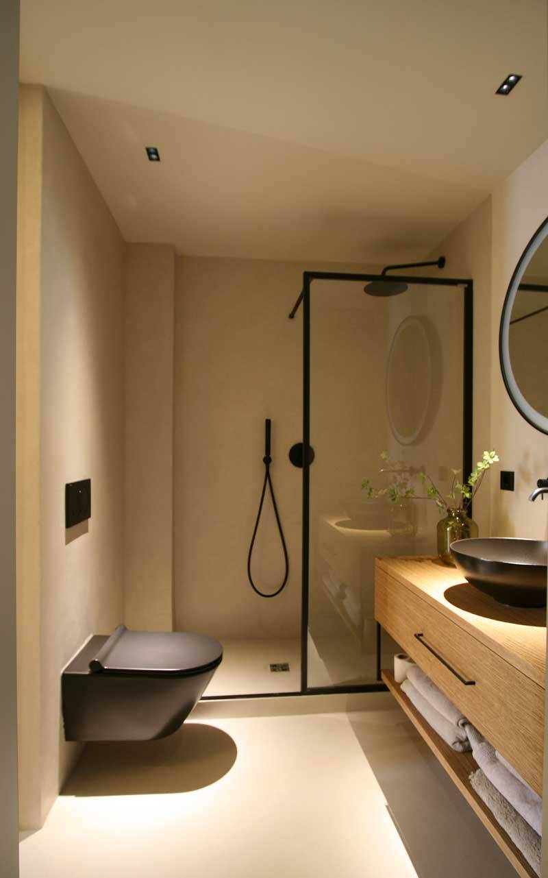 Baños de microcemento - colores, ventajas, desventajas y